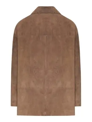 Max Mara Single-breasted Patch Pocket Coat - Brown