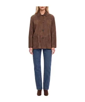 Max Mara Single-breasted Patch Pocket Coat - Brown