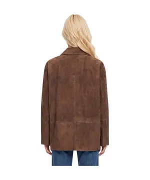 Max Mara Single-breasted Patch Pocket Coat - Brown