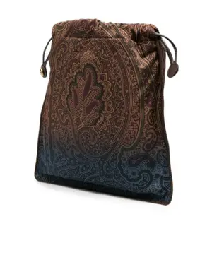 Etro Paisley-print Drawstring Tote Bag