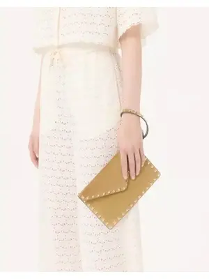 Valentino Garavani Riveted Clutch