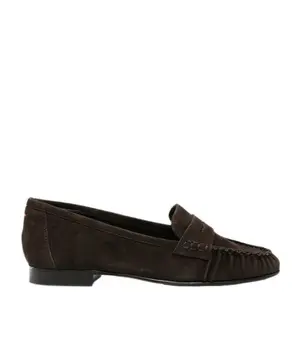 AeydĒ Round-toe Loafers - Brown