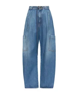 Sportmax Belt Loop Jeans - Blue