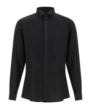 Pal Zileri Tuxedo Shirt - Black