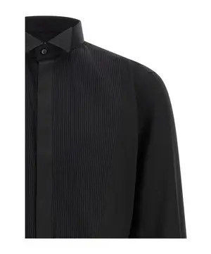 Pal Zileri Ceremony Pleated Bib Tuxedo Shirt