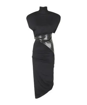 Andamane Draped Midi Dress