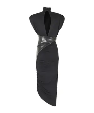 Andamane Draped Midi Dress