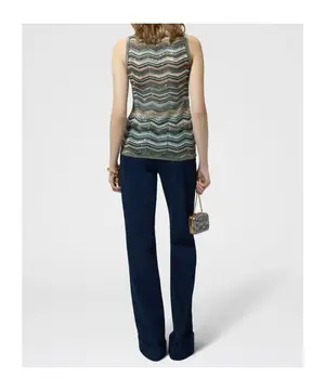 Missoni Zigzag-knit Top