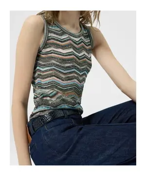 Missoni Zigzag-knit Top