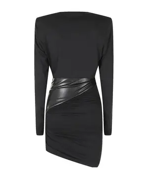 Andamane Draped Mini Dress