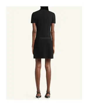 COURREGES Vinyl-trimmed High-neck T-shirt