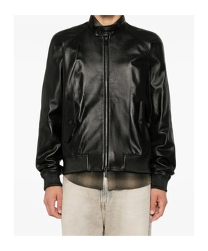 Dsquared2 Zip-up Leather Jacket