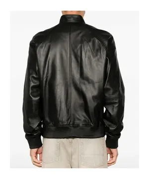 Dsquared2 Zip-up Leather Jacket