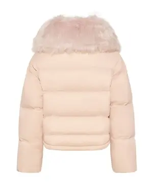 YVES SALOMON Shearling-trim Down Jacket