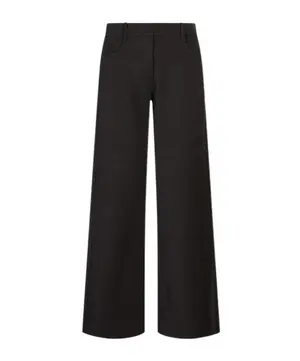 Max Mara Casual Pants With Belt Loops - Black