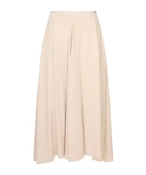Agnona Zippered Skirt - Nude