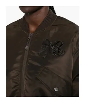 Cecilie Bahnsen Long-sleeve Bomber Jacket