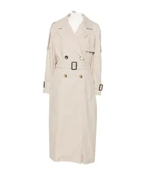 Max Mara Collared Long-sleeved Trench Coat - No
