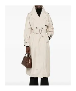 Max Mara Collared Long-sleeved Trench Coat