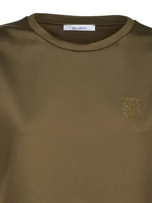Max Mara Jersey Boxy T-shirt - Green