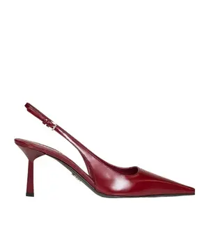 Prada Slingback Pointed Toe High Heel Pumps - No