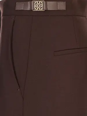 Max Mara Mxmacino Logo Plaque Trousers