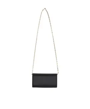 CHRISTIAN LOUBOUTIN Bettina Chain Wallet - Black
