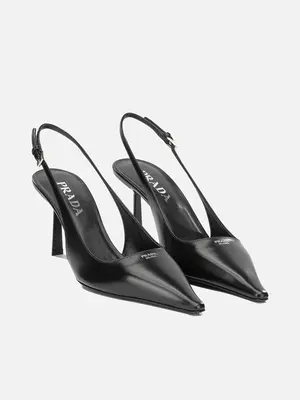 Prada Pointed-toe High-heeled Sandals