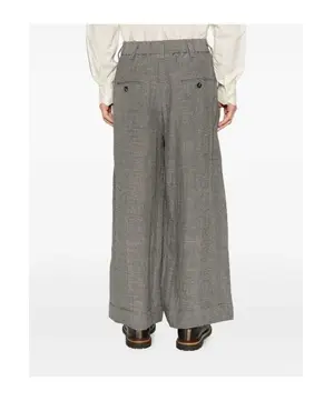 ZIGGY CHEN Check-pattern Trousers