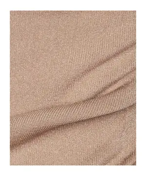 Max Mara Sante Ribbed Knit Top - Nude
