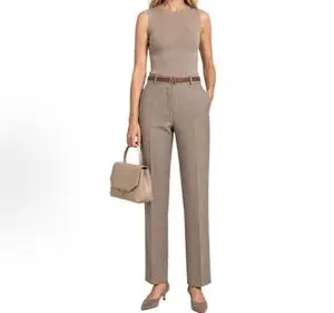 Max Mara Sante Ribbed Knit Top - Nude