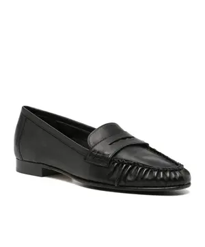 AeydĒ Ruched-detail Loafers