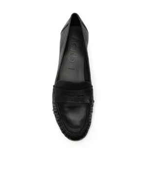AeydĒ Ruched-detail Loafers