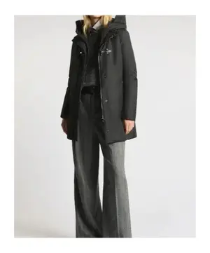 FAY Hooded Toggle-fastening Coat