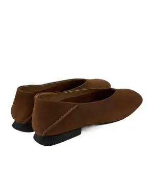 Camper Casi Myra Nubuck Leather Ballet Flats