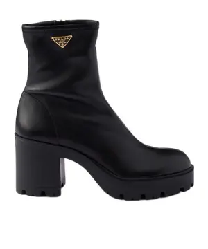 Prada Round-toe Short Boots