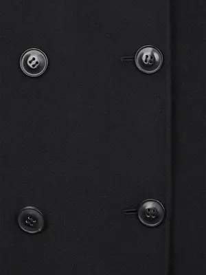 Max Mara Studio Double Breasted Pea Coat