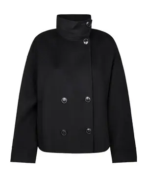 MAX MARA Studio Double Breasted Pea Coat