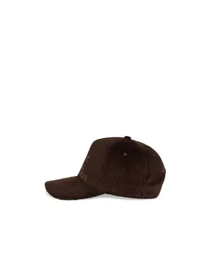 Dsquared2 Maple Leaf Corduroy Cotton Baseball Cap