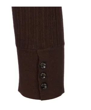 Agnona Collared Knit Sweater