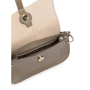 Furla Arch-logo Leather Shoulder Bag