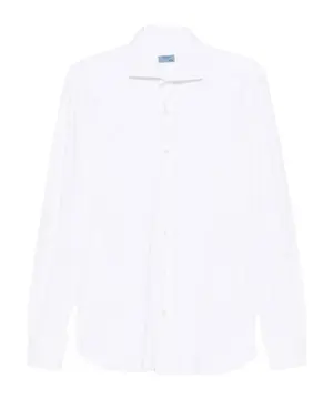 BARBA NAPOLI Long-sleeved Shirt - White