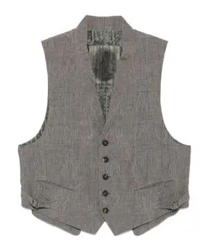 ZIGGY CHEN Sleeveless Vest - Grey