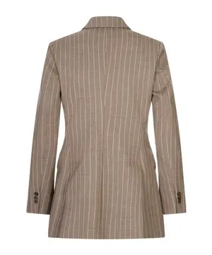 P.a.r.o.s.h Double-breasted Pinstripe Blazer