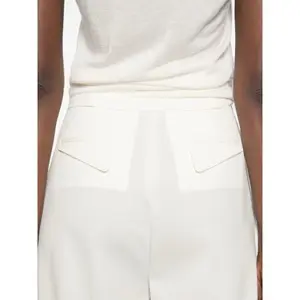 Elisabetta Franchi Pressed-crease Straight-leg Trousers