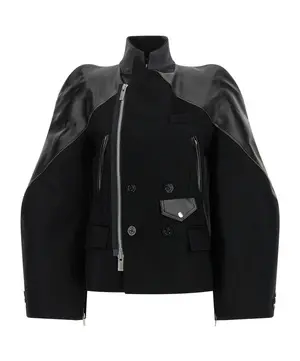 Sacai Melton Wool Jacket