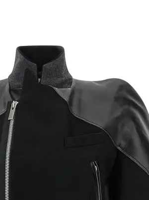 Sacai Melton Wool Jacket