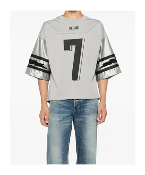 Rhude Lightning Football T-shirt