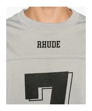Rhude Lightning Football T-shirt