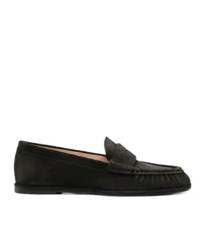 STUART WEITZMAN Stuart Weitzman Round Toe Slip-On Loafers No
